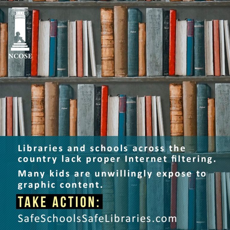 Safe Schools Safe Libraries - NCOSE