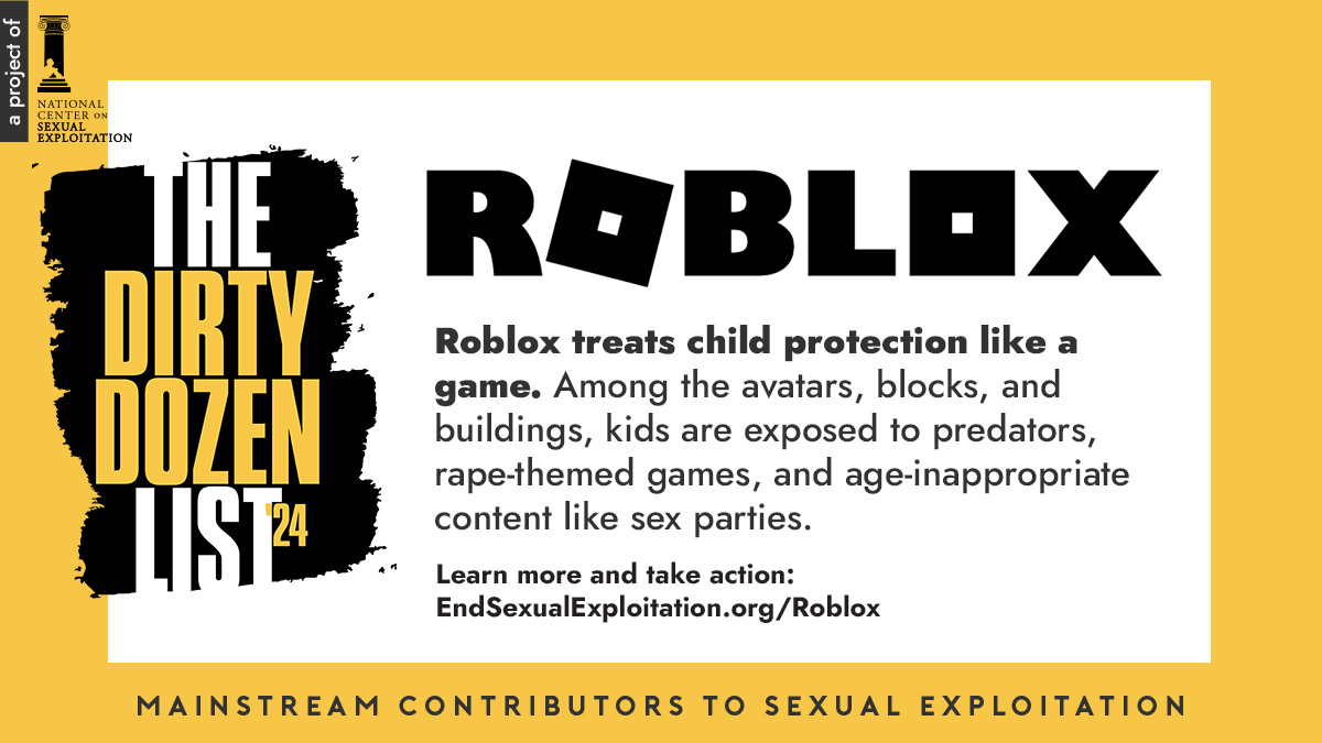 Demand Roblox Stop Treating Child's Safety Like a Game