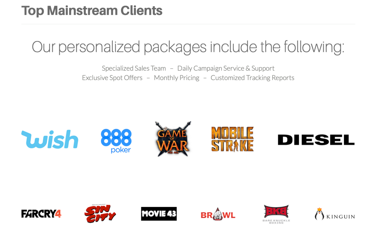 Retail giant Wish demands MindGeek’s TrafficJunky remove their logo